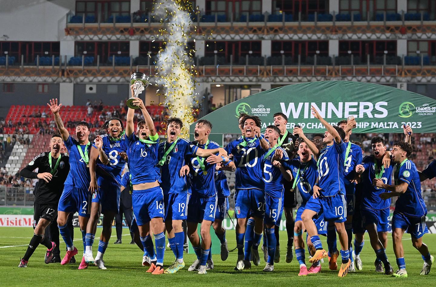 U19 Italy đánh bại U19 Bồ Đào Nha, giành chức vô địch U19 EURO 2023