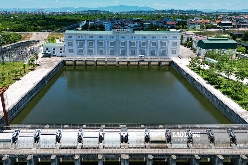 Trạm bơm quy mô nghìn tỉ đồng bị Chủ tịch HĐND TP Hà Nội đánh giá "chậm ...