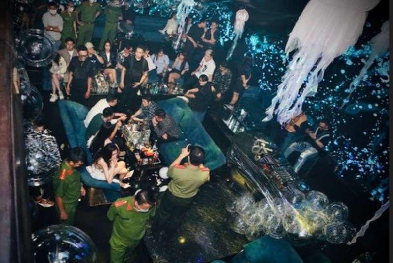 Kiểm tra quán bar OLSO, phát hiện nhiều người dương tính với ma tuý