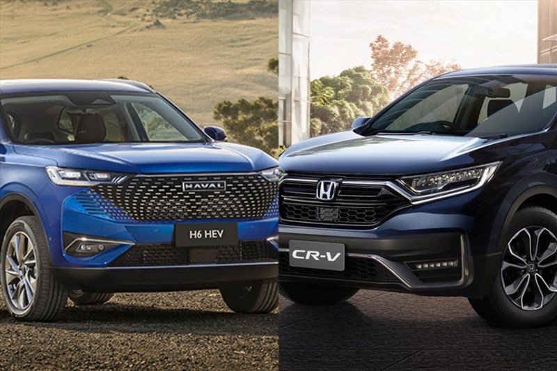 Điểm mạnh và yếu của tân binh nhóm crossover Haval H6 so với Honda CR-V