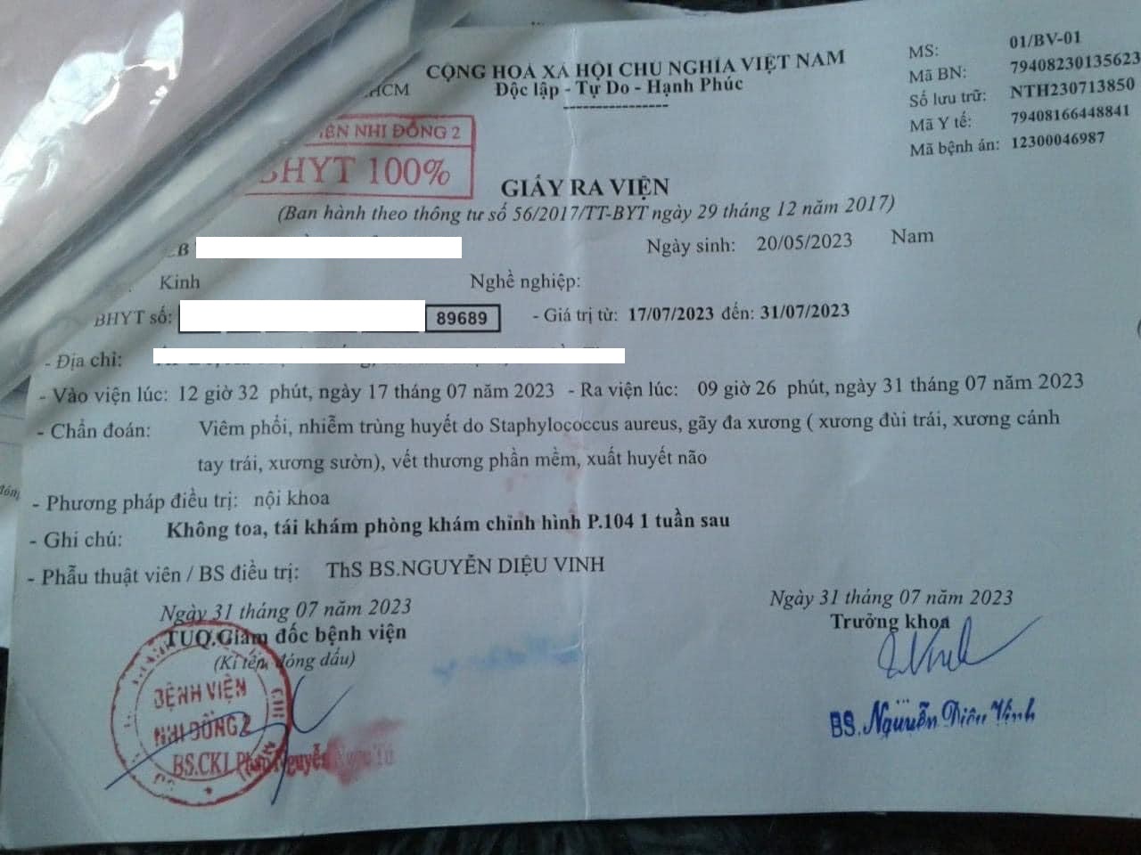 Điều tra làm rõ vụ bé 3 tháng tuổi tử vong với nhiều chấn thương