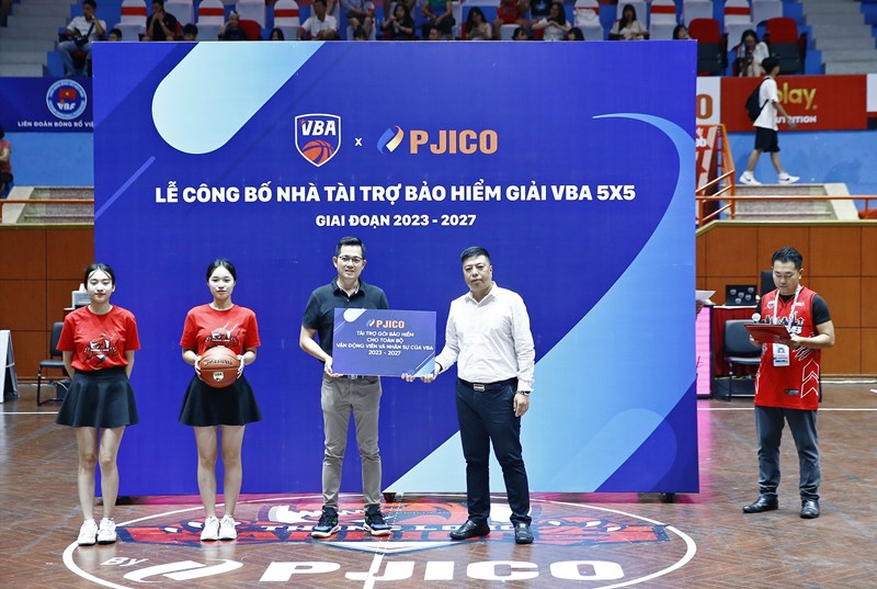 PJICO trở thành nhà tài trợ gói bảo hiểm cho 5 mùa giải VBA 2023-2027