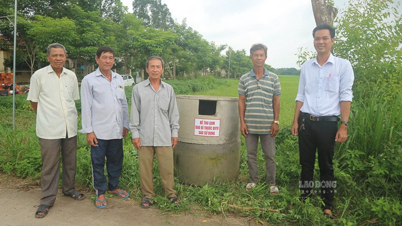 Thu gom vỏ thuốc bảo vệ thực vật: Hành động nhỏ - hiệu quả to