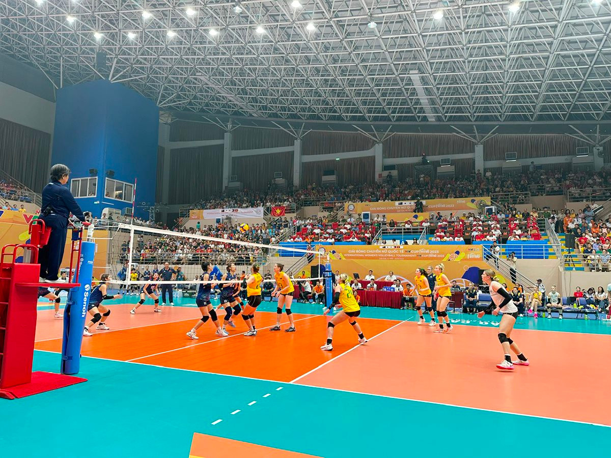 Giải Bóng chuyền nữ quốc tế VTV Cup Ferroli 2023 áp dụng công nghệ “VAR”