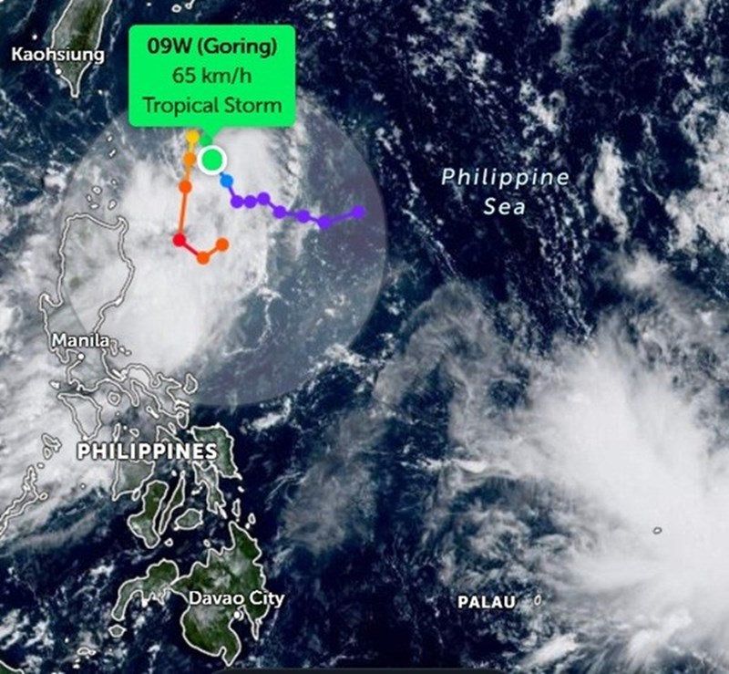 Tin tức 24h: Áp thấp nhiệt đới ngoài biển Philippines dự báo thành bão