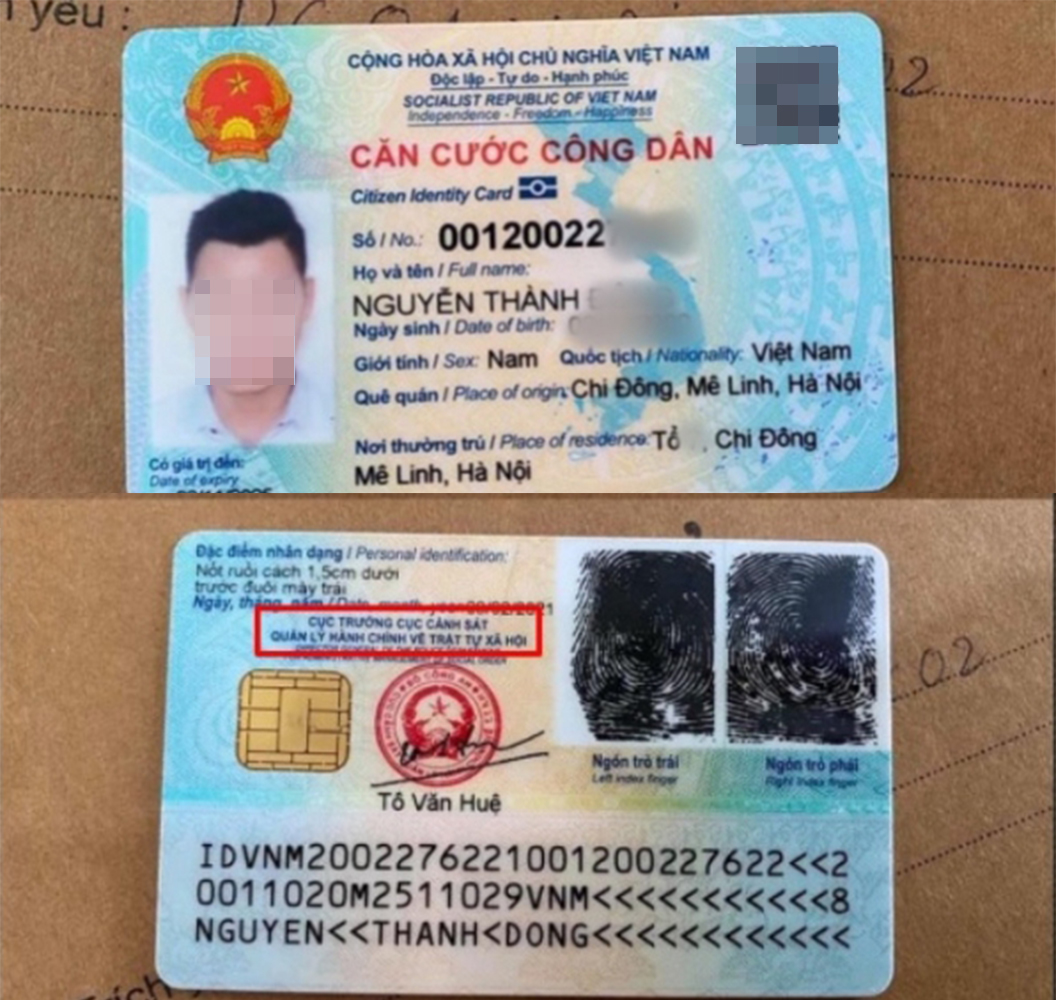 Xuất hiện nhiều đường dây làm giả căn cước công dân