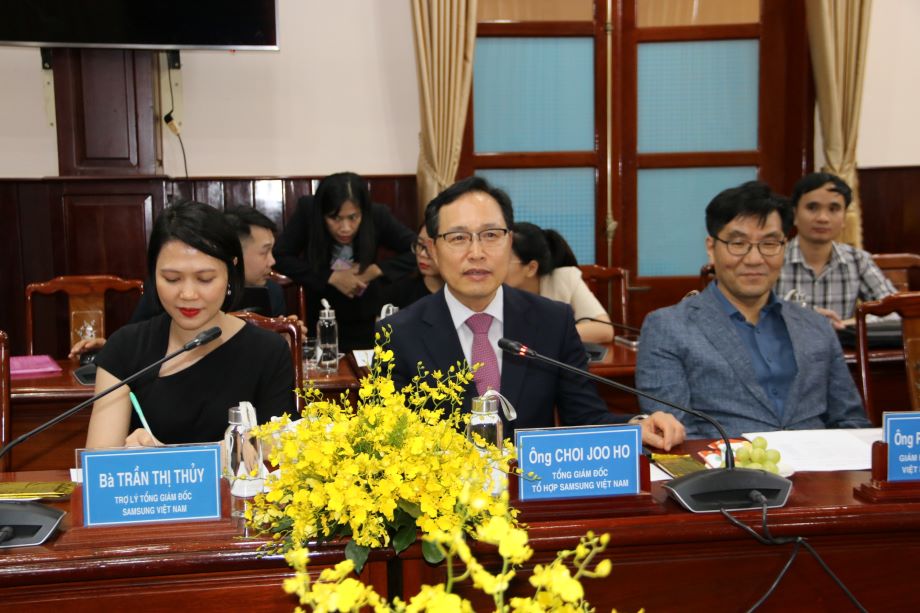 Ký hợp tác triển khai Ngôi trường Hy vọng Samsung tại Bình Phước