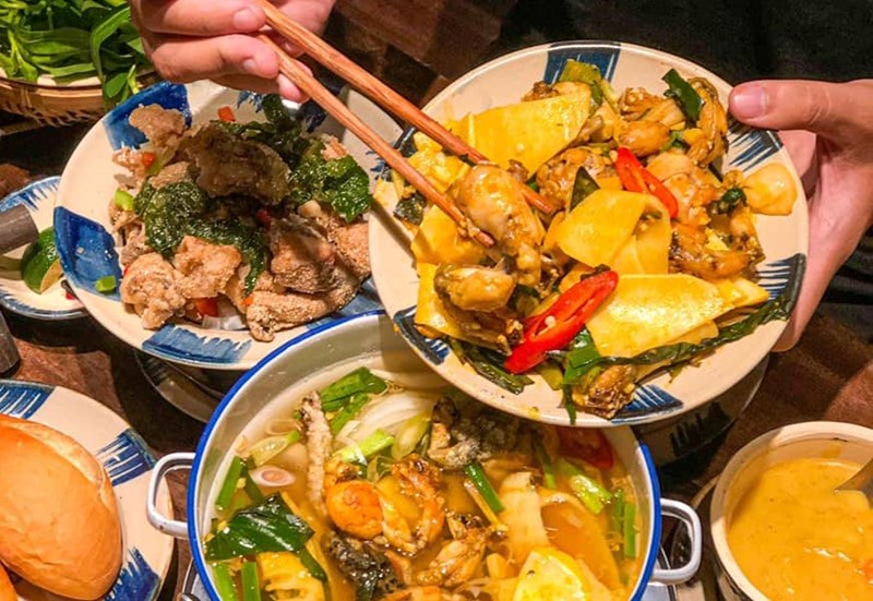 Lẩu dê khô và những món ngon lai rai ngày Hà Nội mưa rét