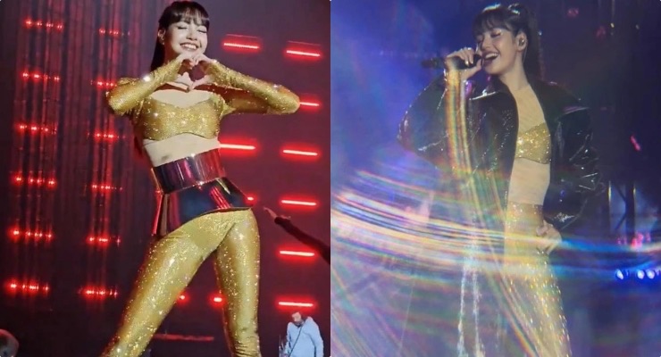 Lisa Blackpink quyến rũ và nóng bỏng trong buổi biểu diễn tại Pháp