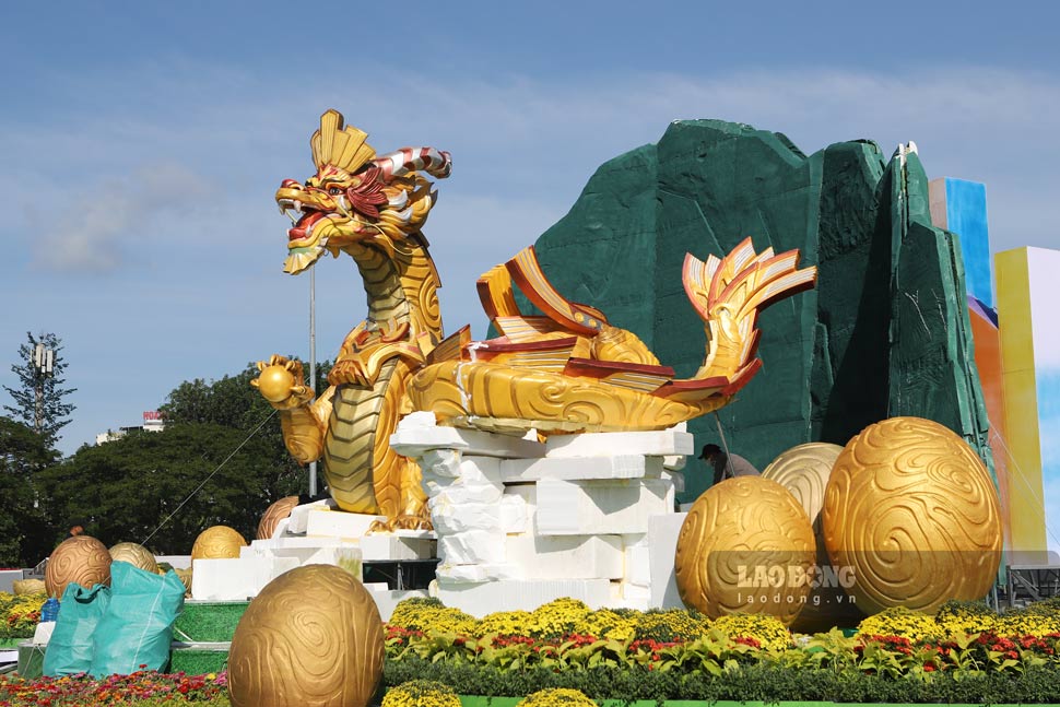 Linh vật rồng được chờ đợi nhất Bình Định lộ diện trước giờ G