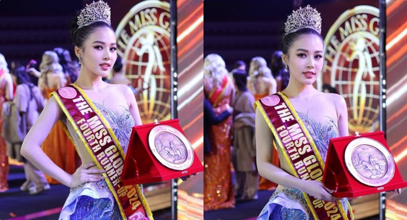 Do Ha Trang won 4th runner-up Miss Globe 2024