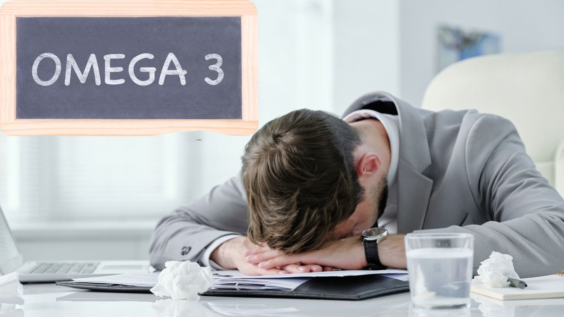 Omega-3 deficiency can cause stress, anger