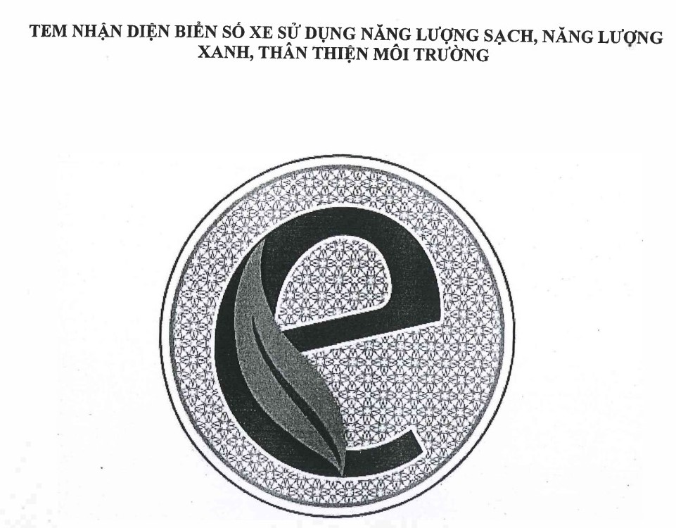 Xuất hiện loại tem riêng trên biển số xe từ 2025