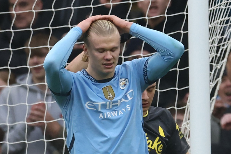 Haaland's nightmare and Man City's never-ending slide