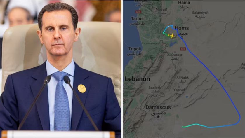 Mystery of former Syrian President's whereabouts solved