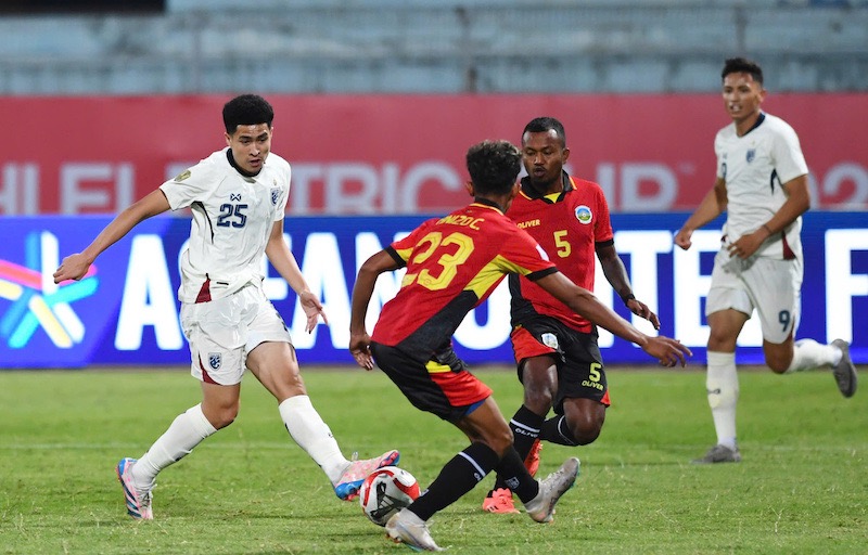 Tuyển Thái Lan thắng Timor Leste 10-0 trận ra quân AFF Cup 2024