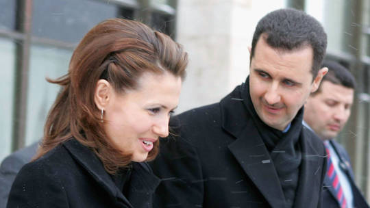 Mystery of former Syrian President's whereabouts solved