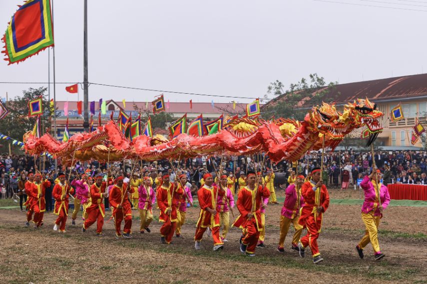 Tưng bừng khai hội Tịch điền Đọi Sơn 2024, báo hiệu vụ mùa bội thu