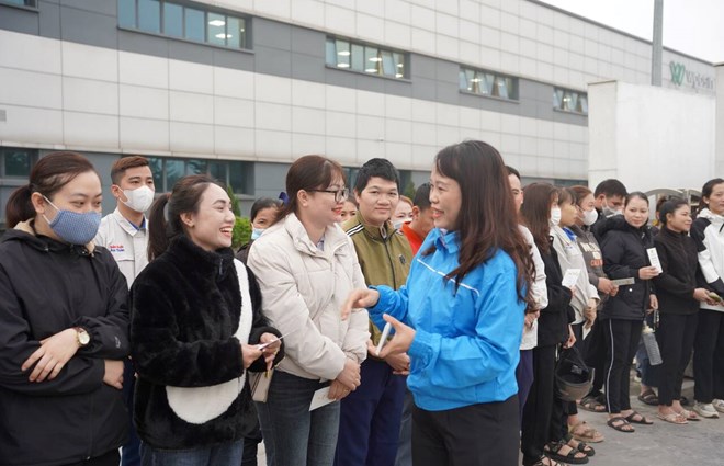 Gần 100% lao động Nghệ An quay trở lại làm việc sau Tết Nguyên đán