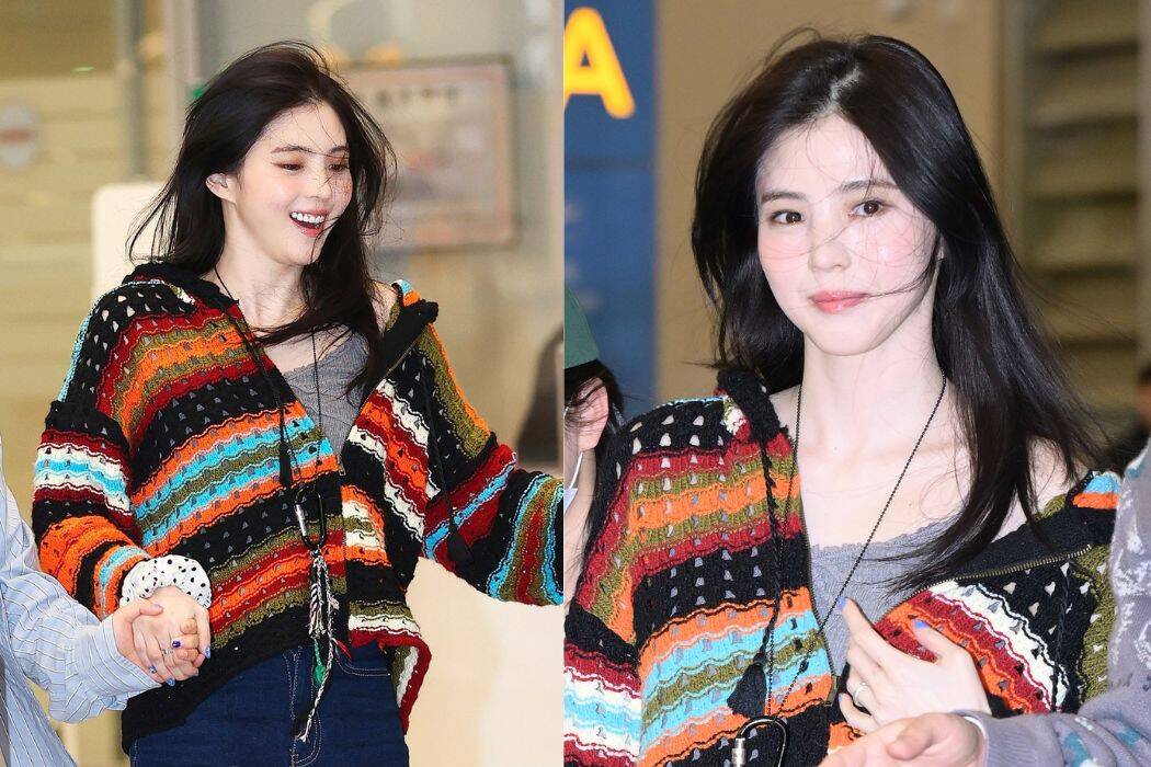 Han So Hee rạng rỡ trở về Hàn Quốc ngay sau khi Hyeri xin lỗi
