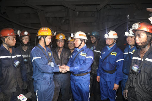 Trên 800 công nhân Công ty Than Mạo Khê được huấn luyện định kỳ ATVSLĐ