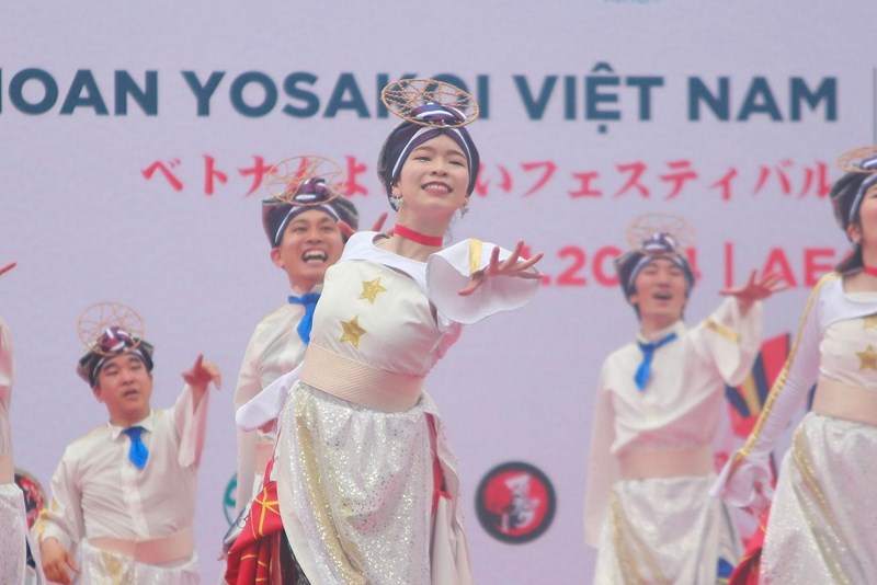 Hơn 800 vũ công biểu diễn tại Liên hoan Yosakoi Việt Nam 2024
