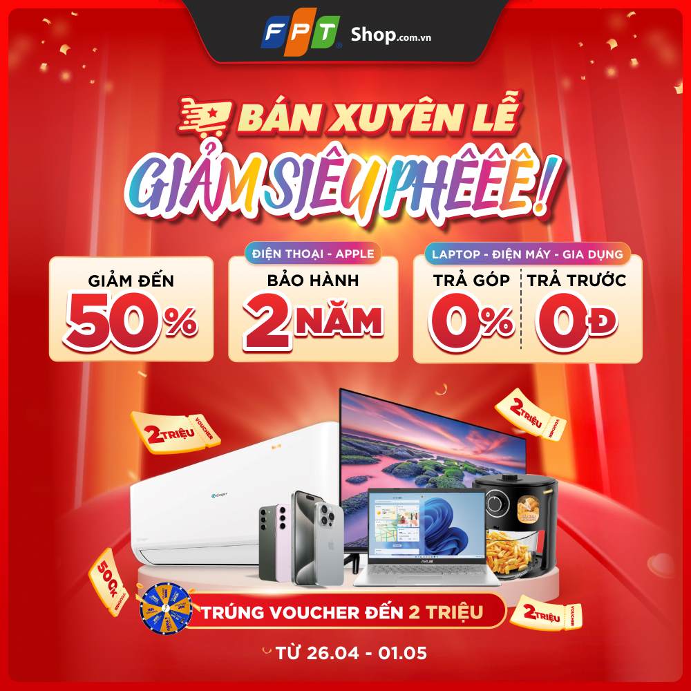 FPT Shop có nhiều ưu đãi "đặc quyền" cho giáo viên, giảng viên mua laptop