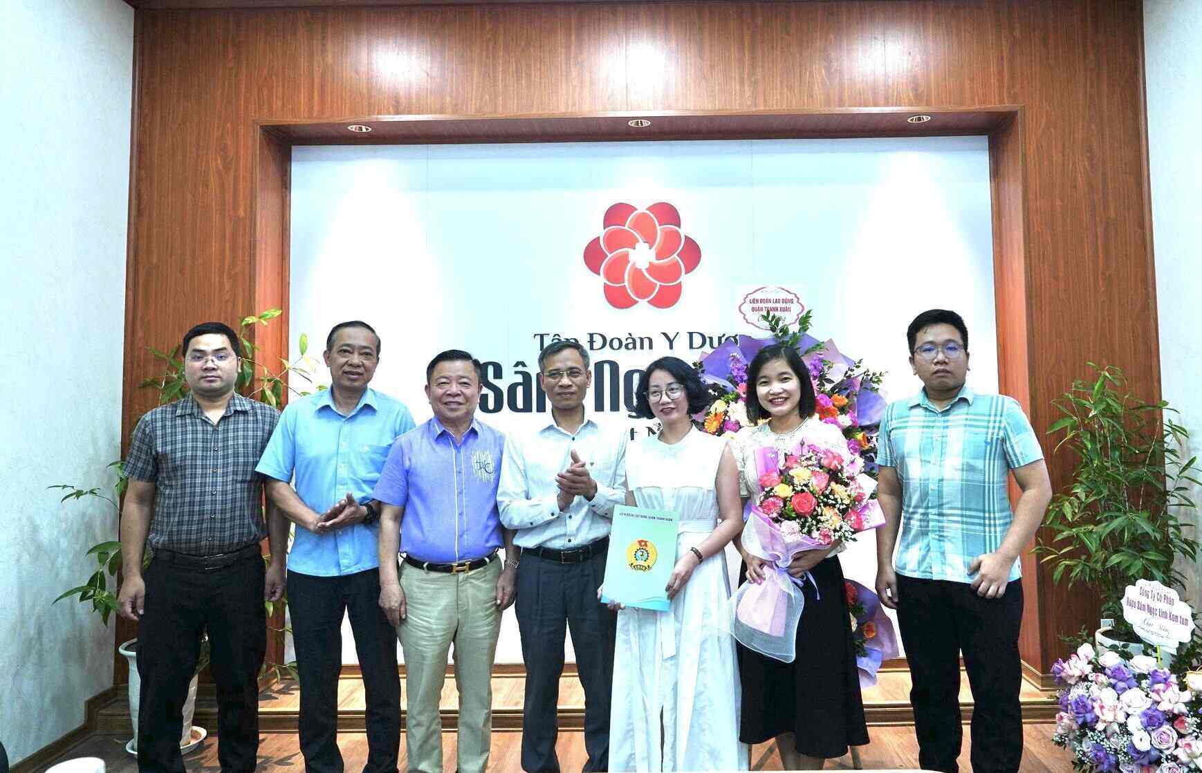 Thành lập CĐCS Công ty Cổ phần Tập đoàn Y dược Sâm Ngọc Linh Việt Nam