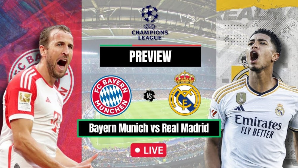 Link xem trực tiếp Bayern Munich vs Real Madrid