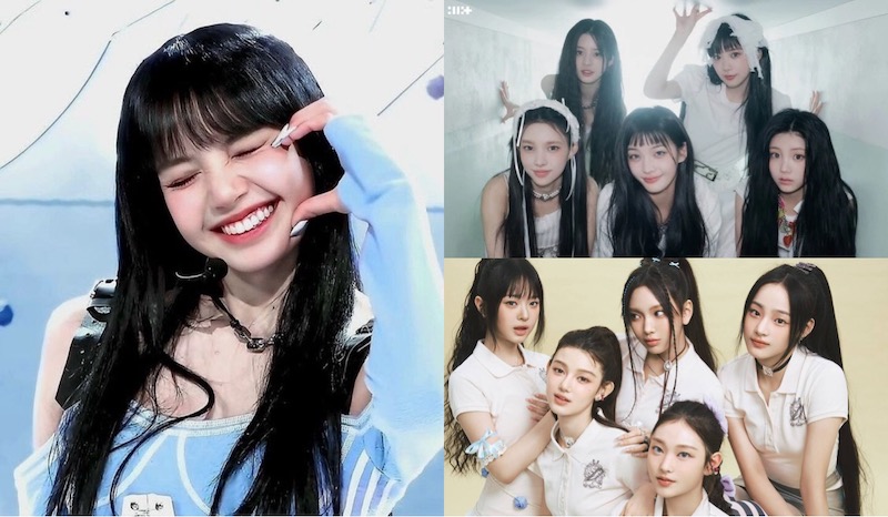 "Vòng xoay sao chép" giữa NewJeans, ILLIT và Lisa (Blackpink)