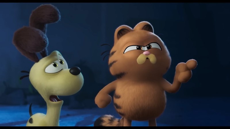 Garfield - Mèo béo siêu quậy: Kịch bản đơn giản, hợp với gia đình