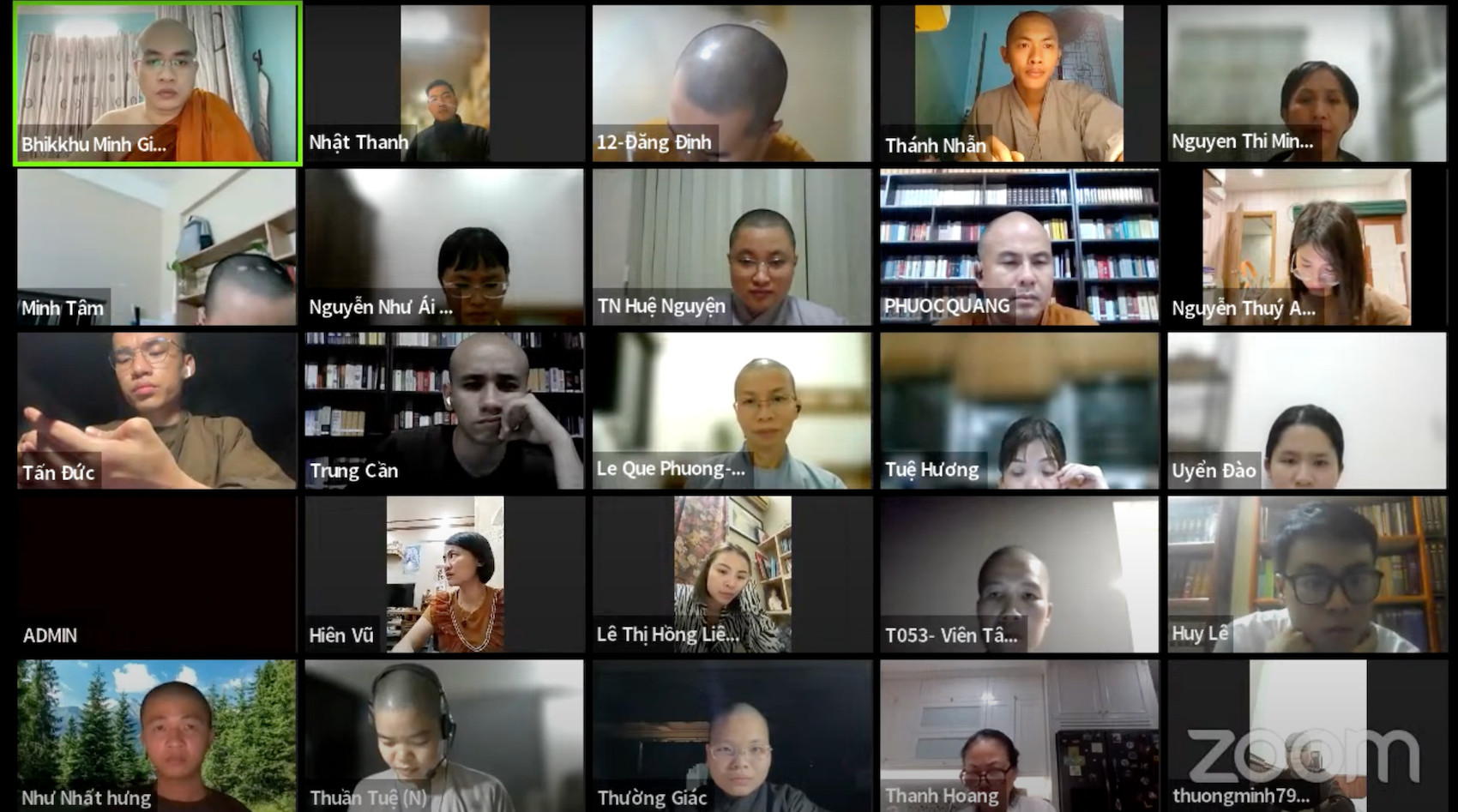 Đại đức Minh Giải với “đứa con tinh thần” lớp học miễn phí | Chuyên ...