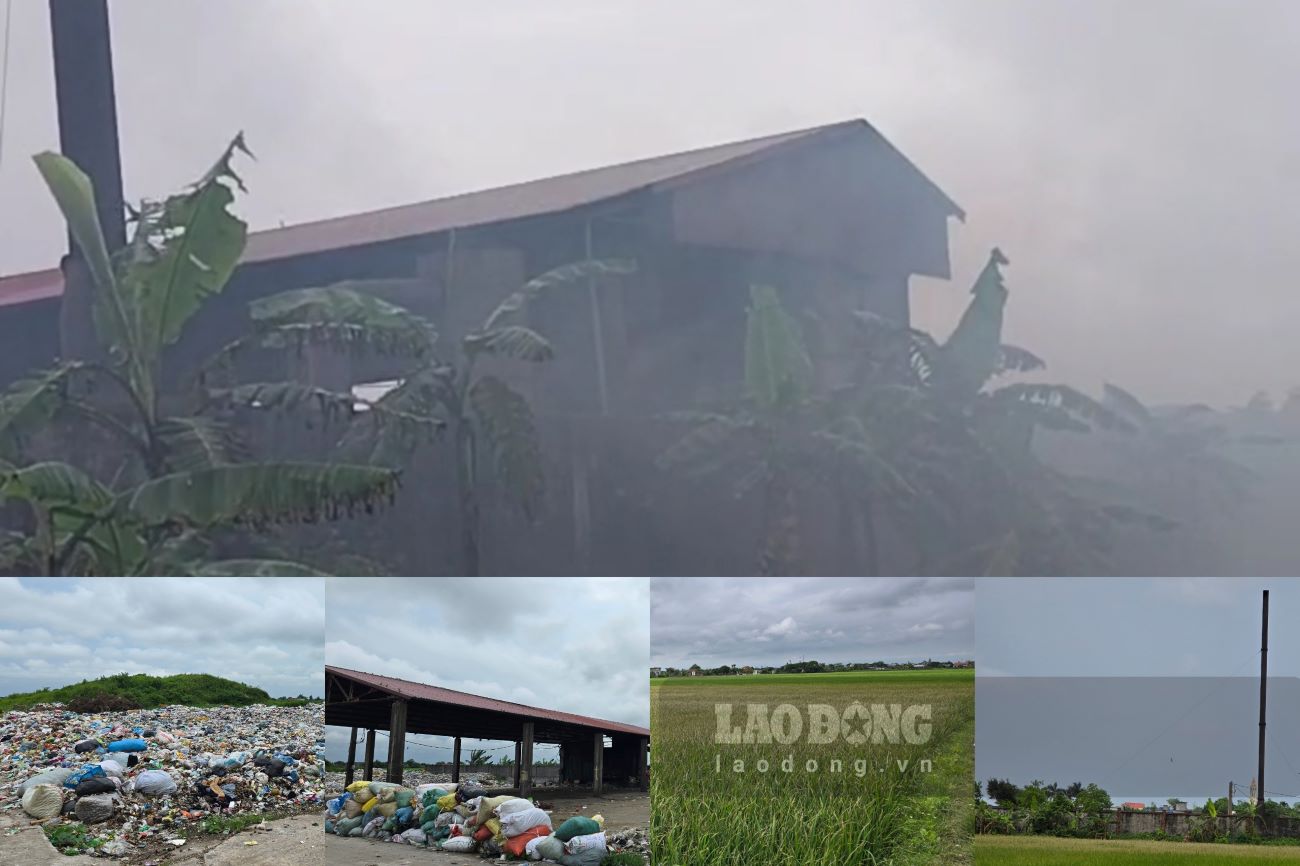 Bãi rác ở Thái Bình quá tải, dân kêu ô nhiễm, chính quyền đau đầu xử lý