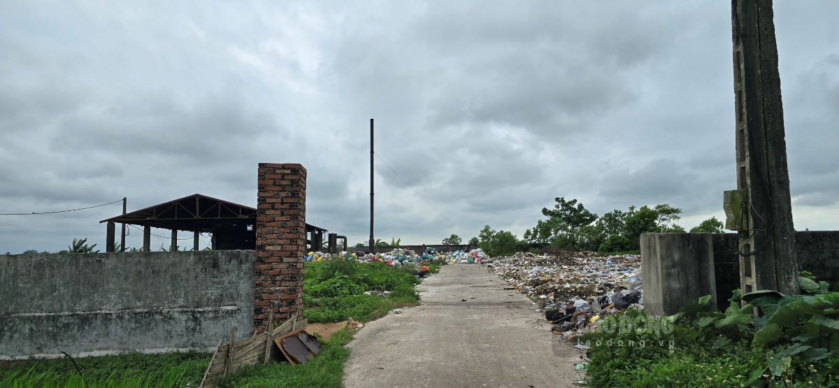 Bãi rác ở Thái Bình quá tải, dân kêu ô nhiễm, chính quyền đau đầu xử lý