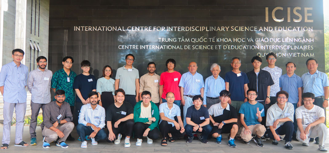 Khai mạc các khóa học vật lý quốc tế tại Trung tâm ICISE