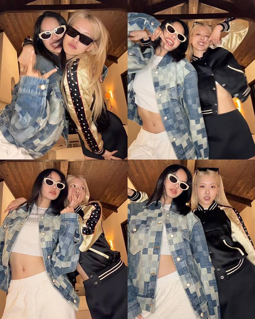 Rosé và Lisa (Blackpink) gây sốt khi tái ngộ