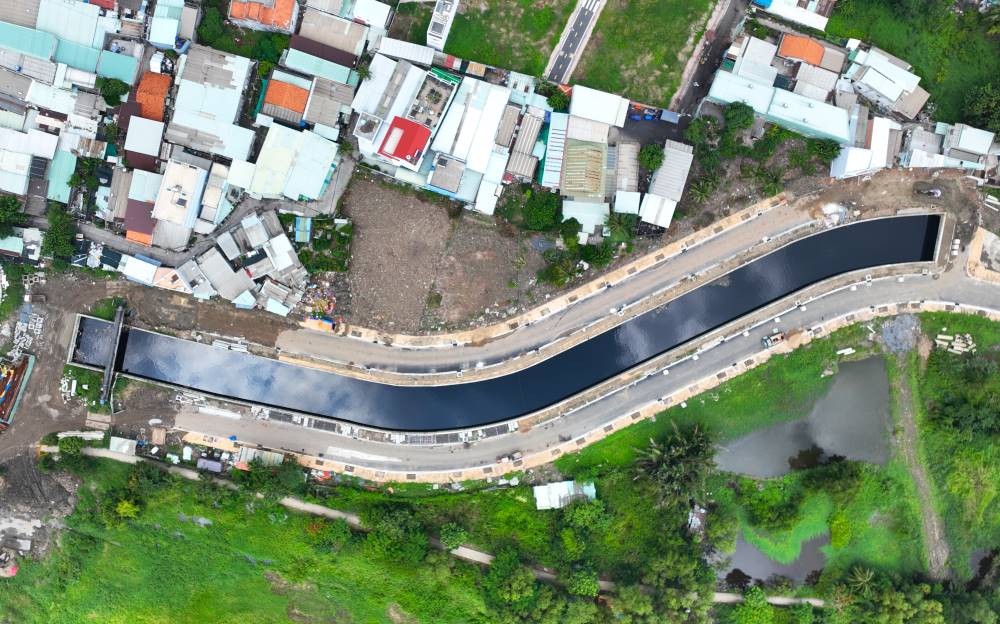 Dự án cải tạo rạch hơn 880 tỉ đồng ở TPHCM sắp hoàn thành