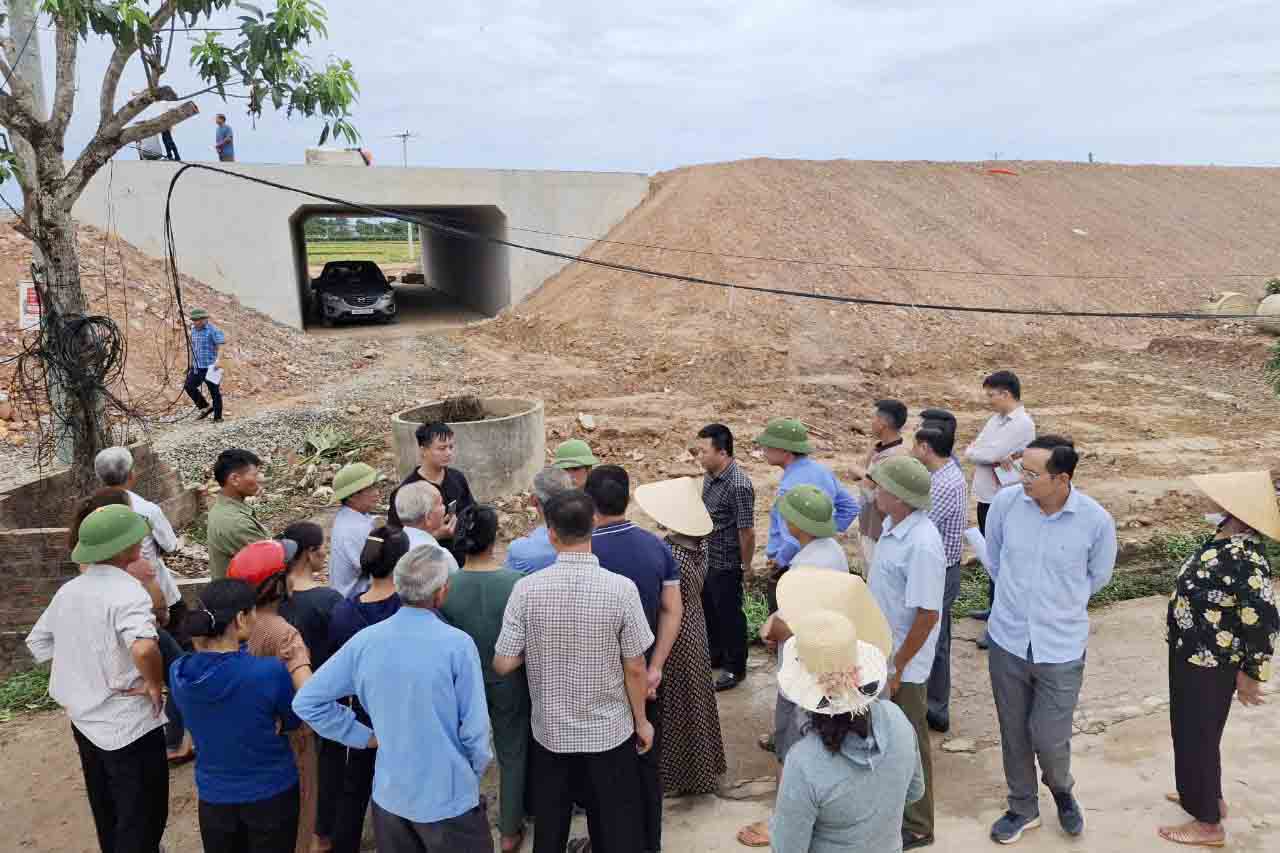 Tình tiết mới vụ cống chui cao tốc sai vị trí tại Hà Tĩnh