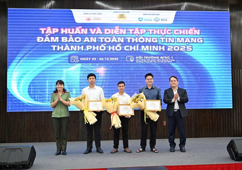TPHCM gặt hái những kết quả tích cực tại diễn tập an toàn thông tin