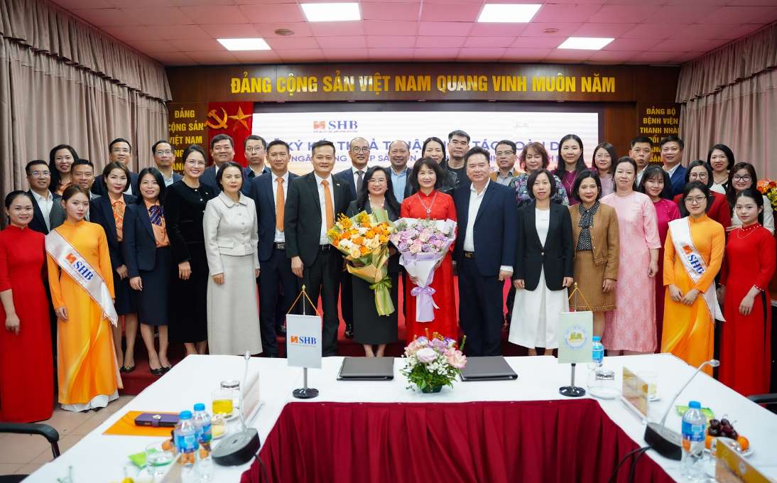 SHB and Thanh Nhan Hospital sign comprehensive cooperation agreement