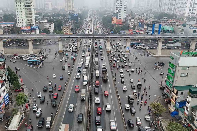 Latest road ban schedule in Hanoi for New Year's Day 2026