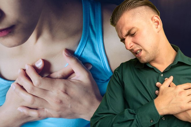 How to distinguish between heart attack and bloating