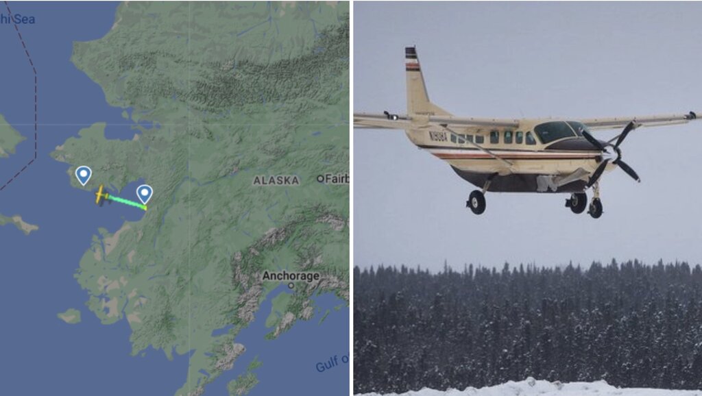 The US found a missing plane in Alaska, no one survived