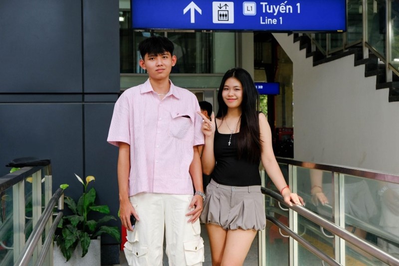 Ga Metro An Phú, điểm check-in triệu view thu hút giới trẻ