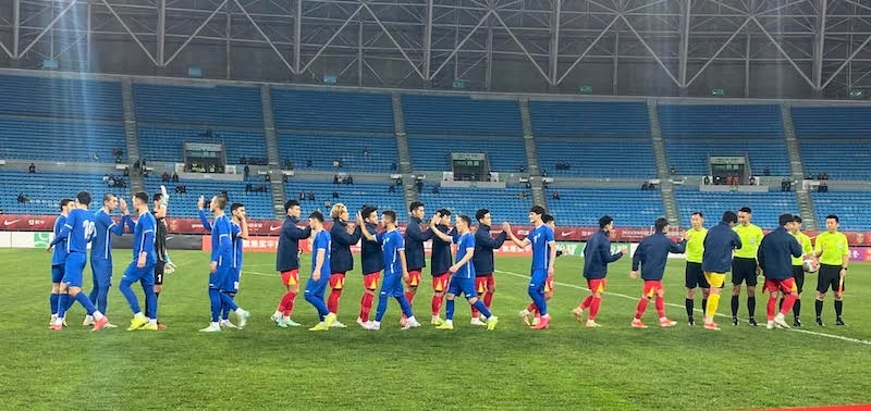 U22 Việt Nam hòa U22 Uzbekistan 0-0 tại CFA Team China 2025