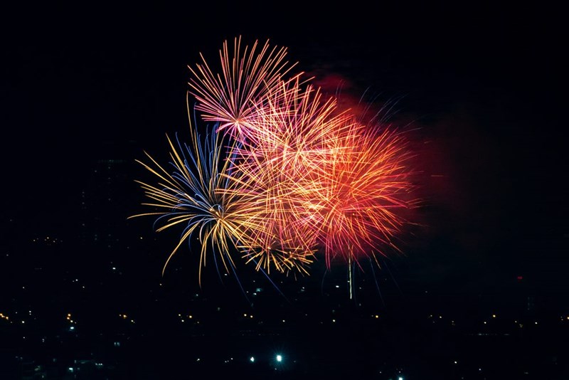 Details of the fireworks display schedule on the evening of April 27 in ...