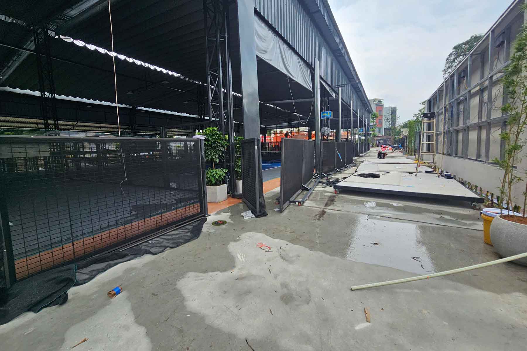 Đất nông nghiệp chưa hoàn tất nghĩa vụ đền bù, sân pickleball đã mọc ...