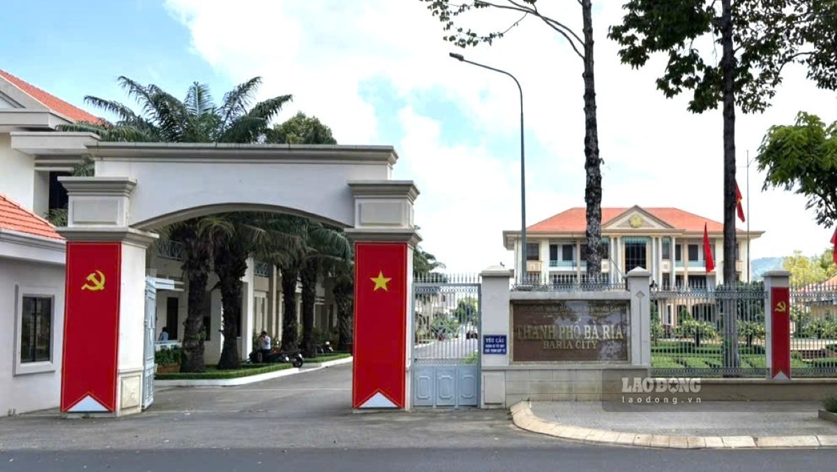 Expected headquarters of wards in Ba Ria City after the arrangement