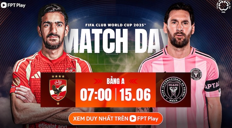 Inter Miami và sự thất vọng của Messi trận ra quân FIFA Club World Cup ...