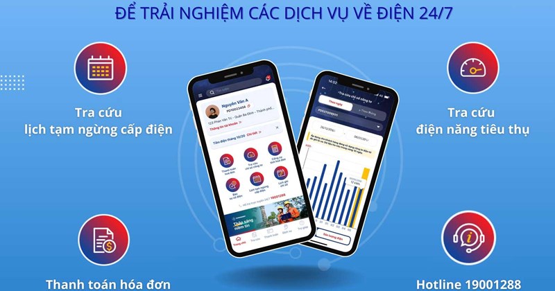 Chủ động theo dõi lượng điện tiêu thụ mỗi ngày thông qua App EVNHANOI Chủ động theo dõi lượng điện tiêu thụ mỗi ngày thông qua App EVNHANOI